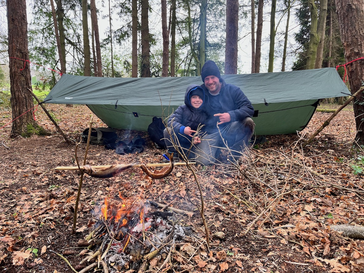 Parents Go Primitive - Wild Walk Bushcraft