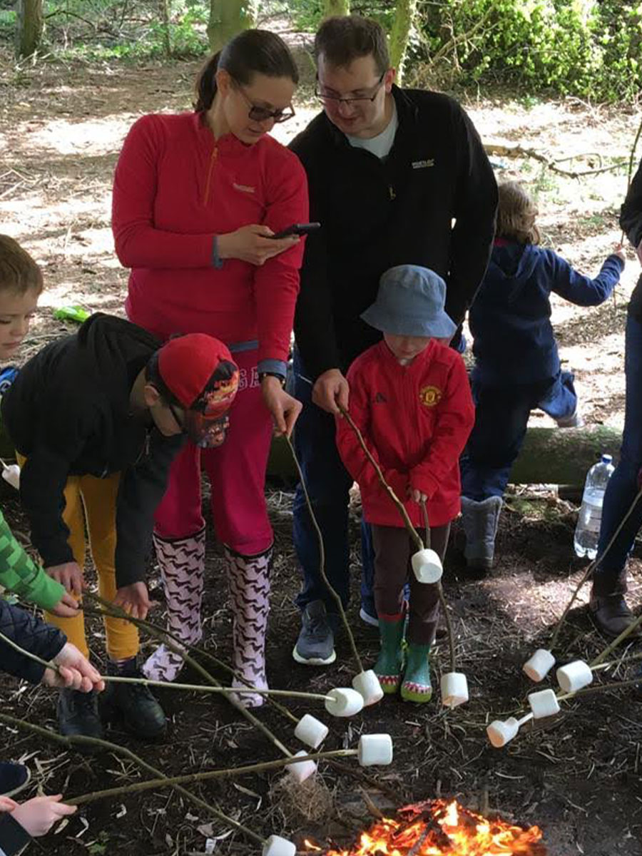 Parents Go Primitive - Wild Walk Bushcraft