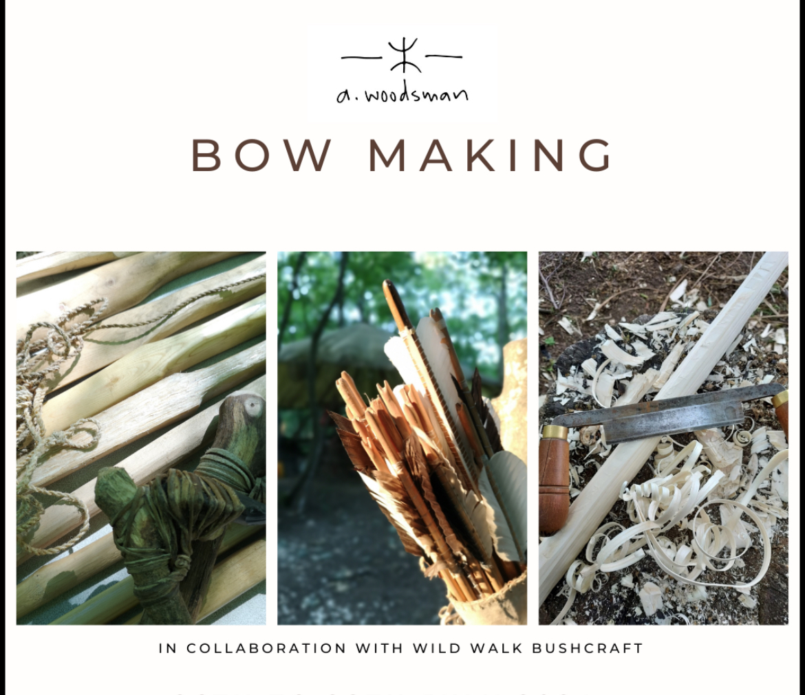 Bow making workshop - Wild Walk Bushcraft