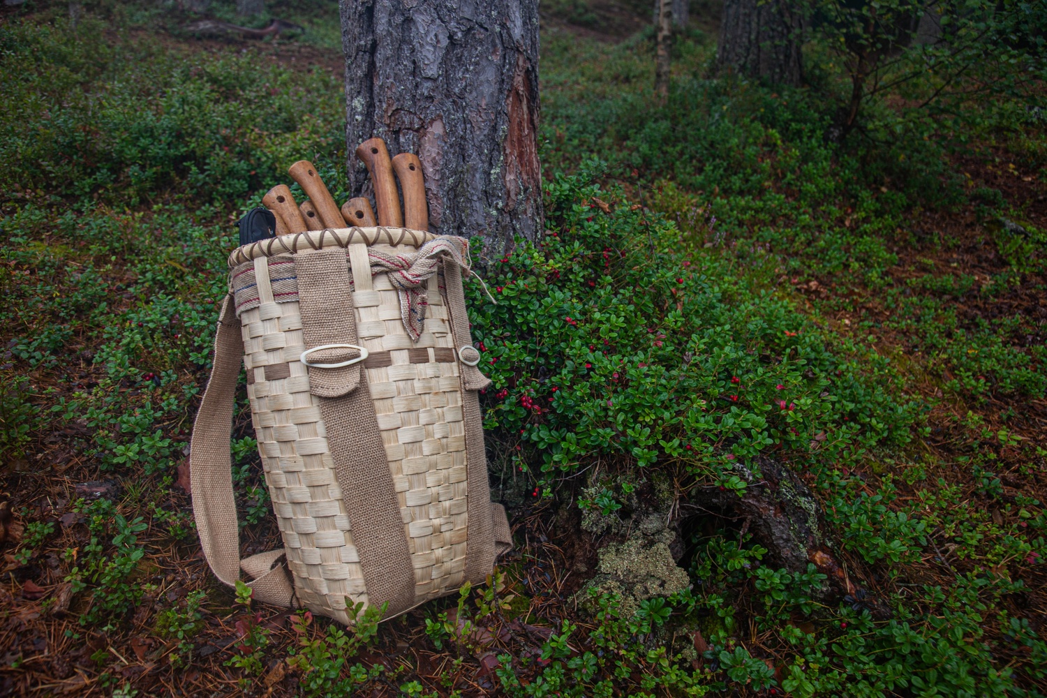 Siegurd Van Leusens, 'Pack Basket Workshop' - Wild Walk Bushcraft